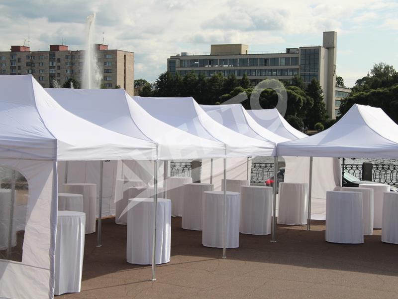 Sturdy aluminum tent 4x6 m | Averto