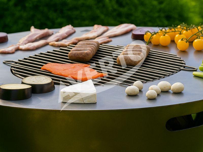 Grillrest Ø 38 cm, musta terasest | Averto.ee